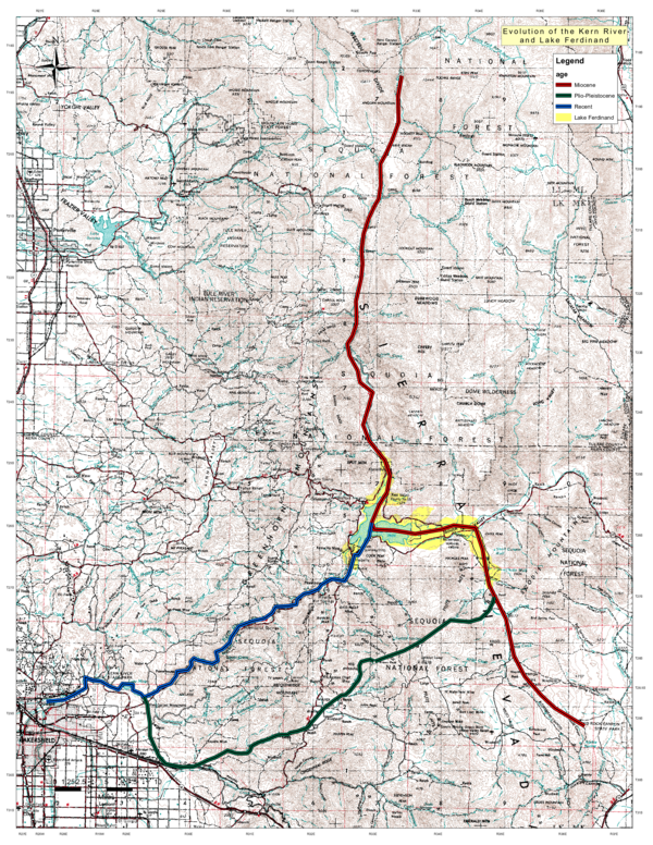 (PDF) Kern Rivers and Ice Age Lake Ferdinand, Kern County, California ...