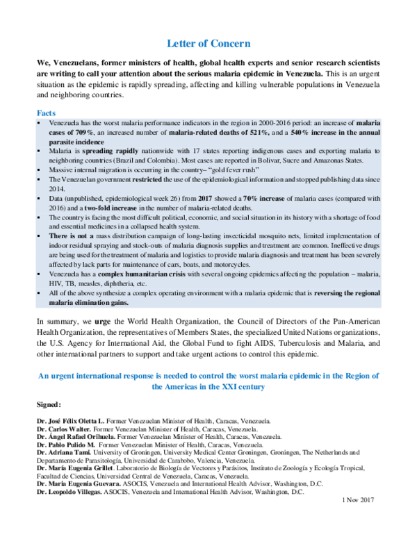 (PDF) Letter of Concern