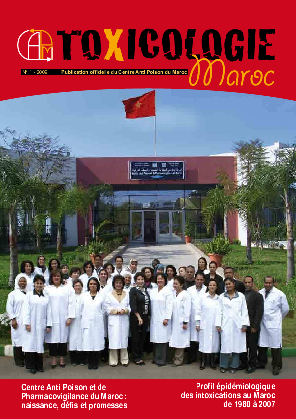 (PDF) Publication officielle du Centre Anti Poison du Maroc Maroc ...