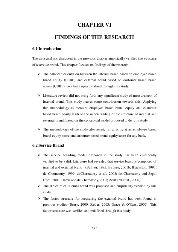 (PDF) CHAPTER VI FINDINGS OF THE RESEARCH