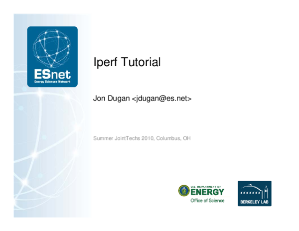 (PDF) Iperf Tutorial