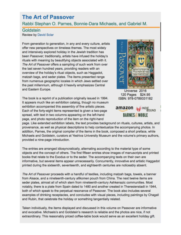 (PDF) David Sclar, Review of "Stephan O. Parnes, Bonnie-Dara Michaels ...