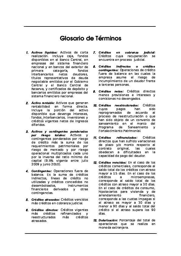 (DOC) Glosario de Términos