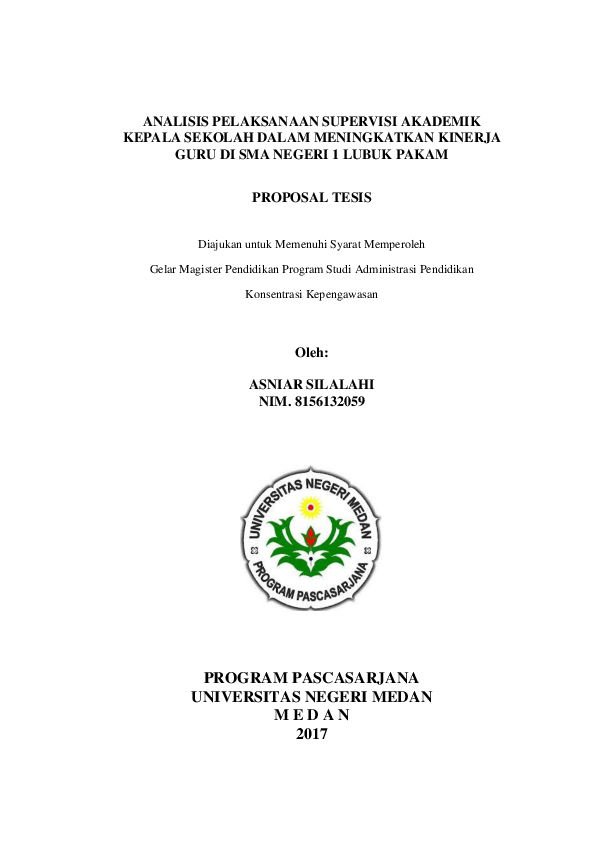 (DOC) ANALISIS PELAKSANAAN SUPERVISI AKADEMIK KEPALA SEKOLAH DALAM ...