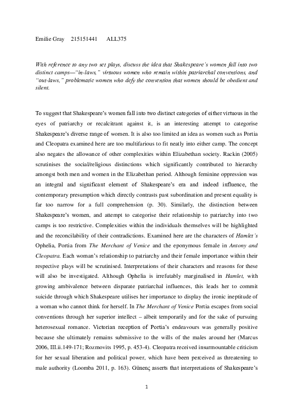 (DOC) Emilie Gray 215151441 ALL375 | Emilie Gray - Academia.edu