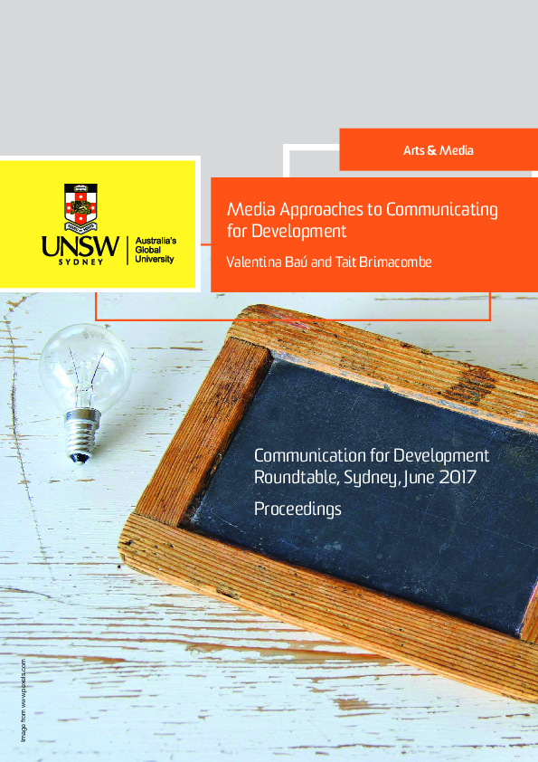(PDF) Media Approaches to Communicating for Development (Communication ...