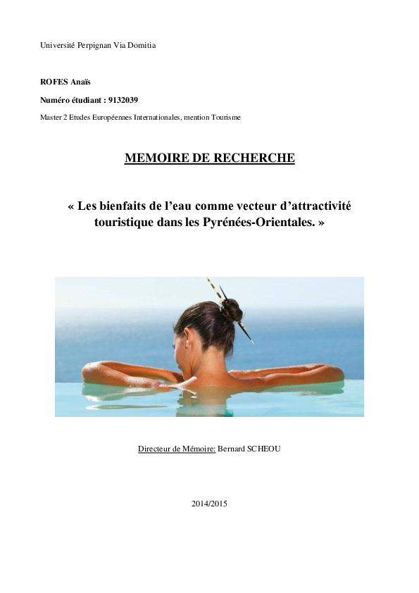 (DOC) Rofes - les bienfaits de l%27eau comme vecteur d%27attractivité ...