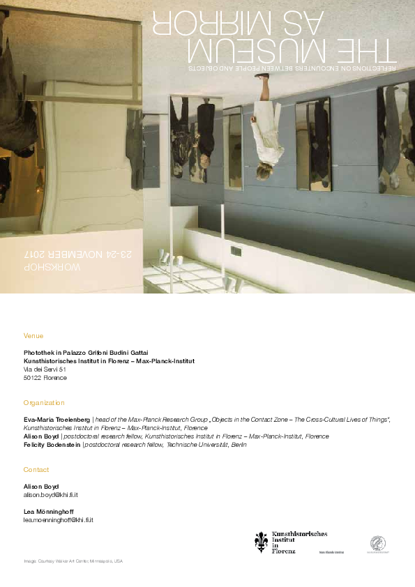 (PDF) The Museum as Mirror - Reflections on Encounters between People ...