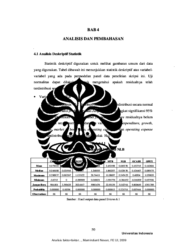 (PDF) Bab IV regresi panel