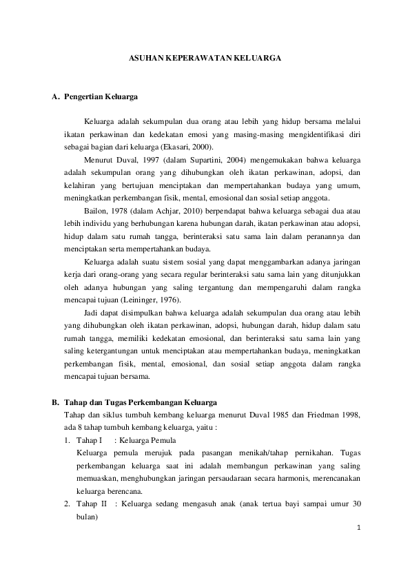 (DOC) ASUHAN KEPERAWATAN KELUARGA