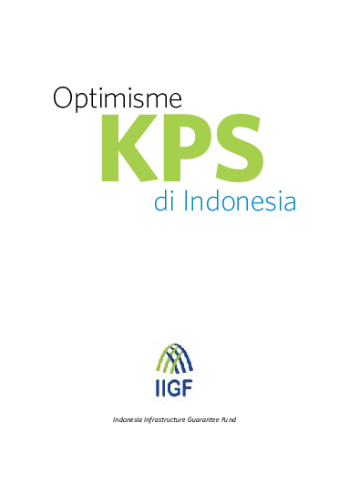 (PDF) KPS Optimisme di Indonesia Indonesia Infrastructure Guarantee Fund