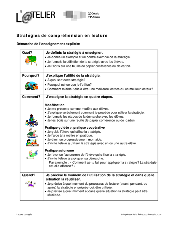 Enseigner la lecture