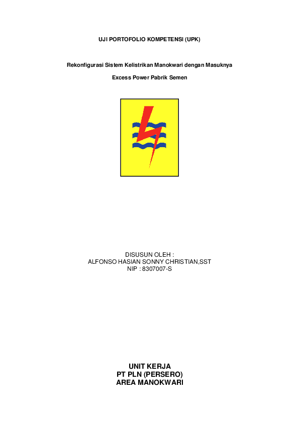 (PDF) UJI PORTOFOLIO KOMPETENSI (UPK) Rekonfigurasi Sistem Kelistrikan ...
