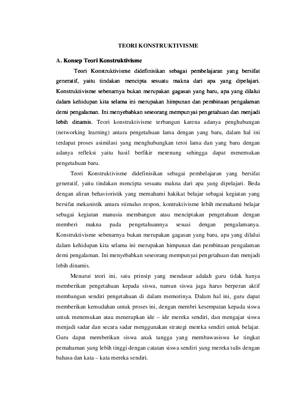 (DOC) TEORI KONSTRUKTIVISME.docx