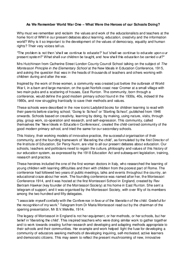 (DOC) Inspired by three women