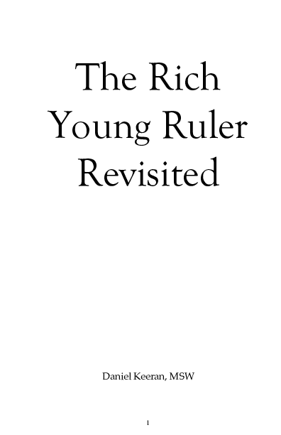 (PDF) The Rich Young Ruler Revisited