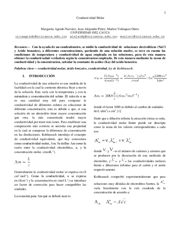 (DOC) Informe conductividad molar (1)