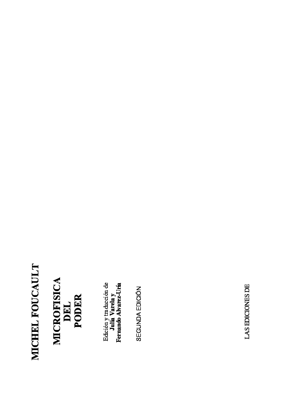 (PDF) 1980 Foucault Michel - Microfisica del poder.pdf