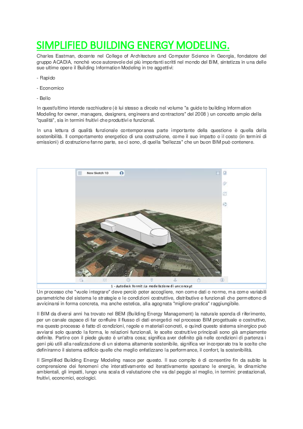 (PDF) SIMPLIFIED BUILDING ENERGY MODELING