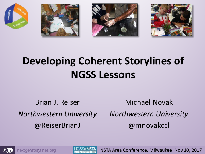 (PDF) Developing Coherent Storylines of NGSS Lessons
