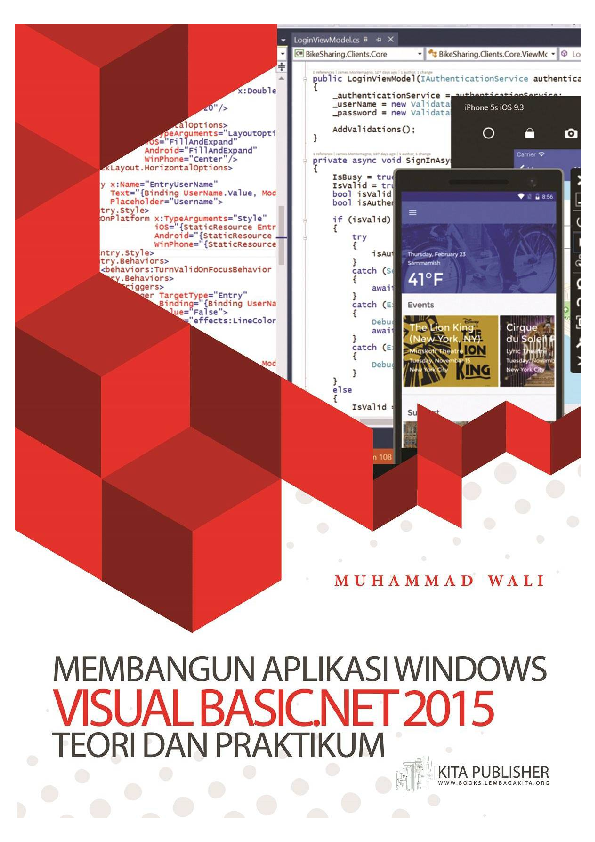 (PDF) MEMBANGUN APLIKASI WINDOWS DENGAN VISUAL BASIC.NET 2015 TEORI DAN PRAKTIKUM