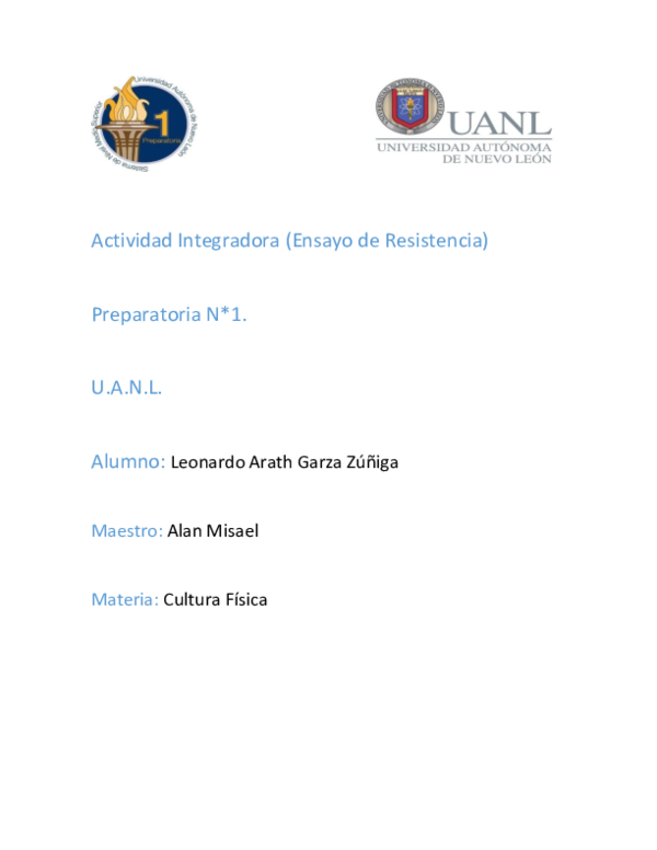 (DOC) Actividad Integradora | Leonardo Garza - Academia.edu