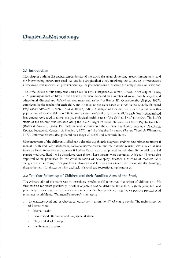 (PDF) Chapter 2 Methodology