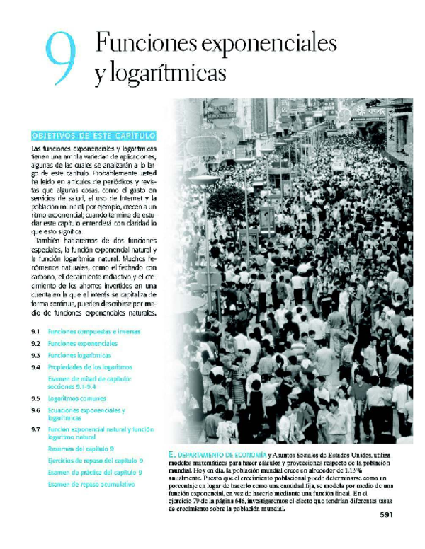 (PDF) Material de apoyo Funciones expo y logarit