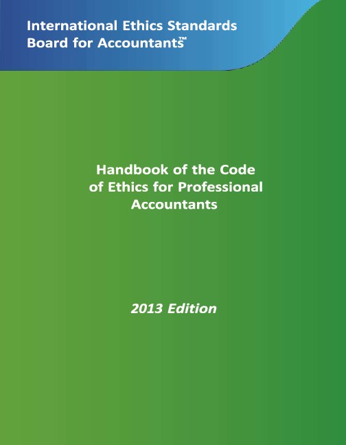 (PDF) Code of Ethics for Professional Accountants IESBA