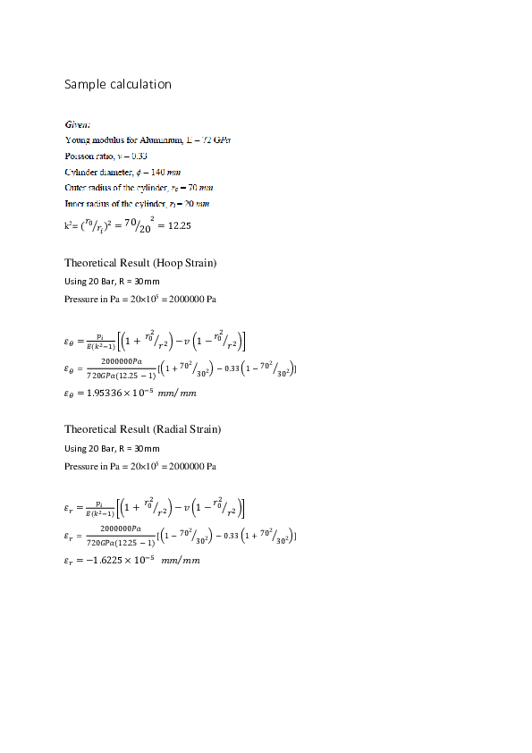 (DOC) Sample calculation | Melvin Tang - Academia.edu