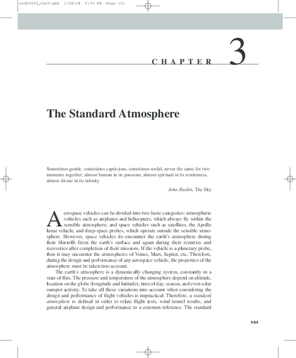 (PDF) The Standard Atmosphere
