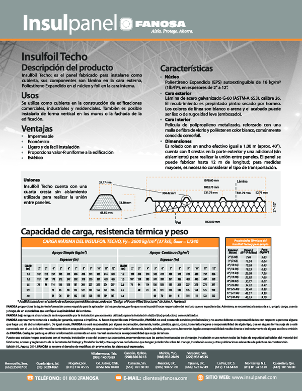 (PDF) FT Insulfoil techo | Victor Acosta - Academia.edu