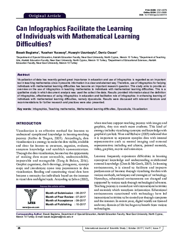 (PDF) Can Infographics Facilitate the Learning of Individuals with Mathematical Learning ...