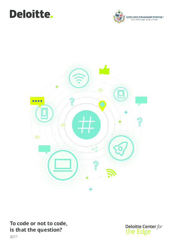 (PDF) To code or not to code, is that the question?