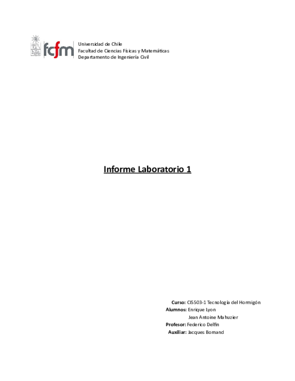 (DOC) Informe Laboratorio