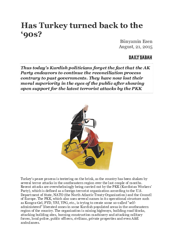 (PDF) Has Turkey turned back to the '90s