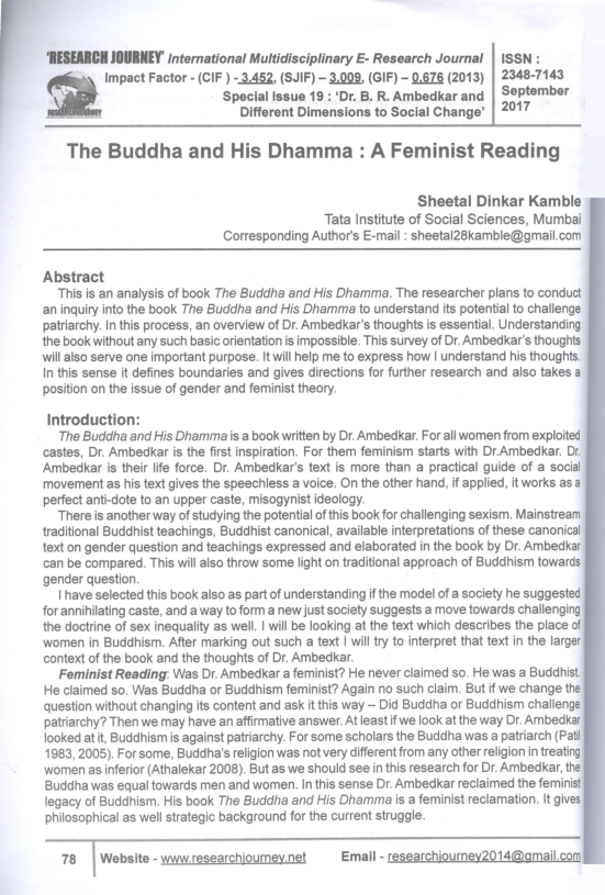 (PDF) The Buddha and His Dhamma