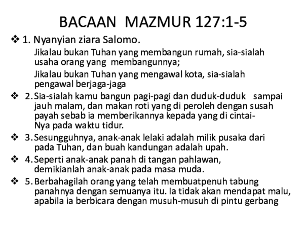 (PPT) BACAAN MAZMUR