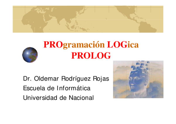 (PDF) PROgramación LOGica g PROLOG