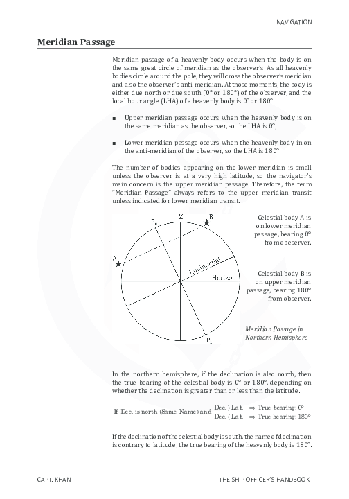 (PDF) Meridian Passage