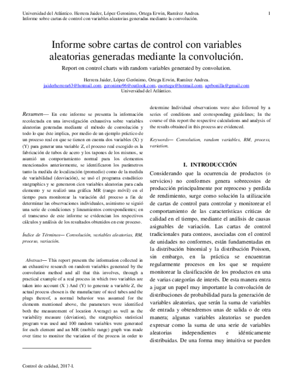 (PDF) INFORME TALLER Control de calidad final