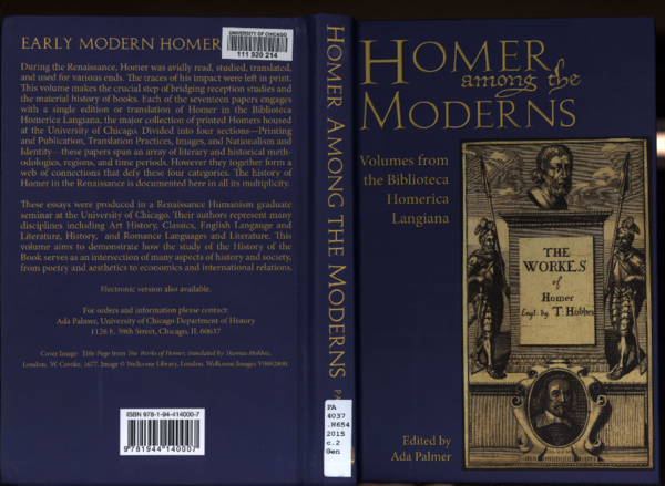 (PDF) Translating Homer in the French Renaissance - The 1584 French ...