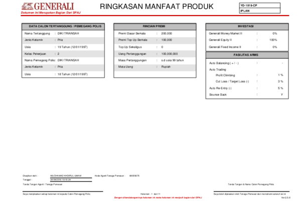 (PDF) GENERALI INSURANCE