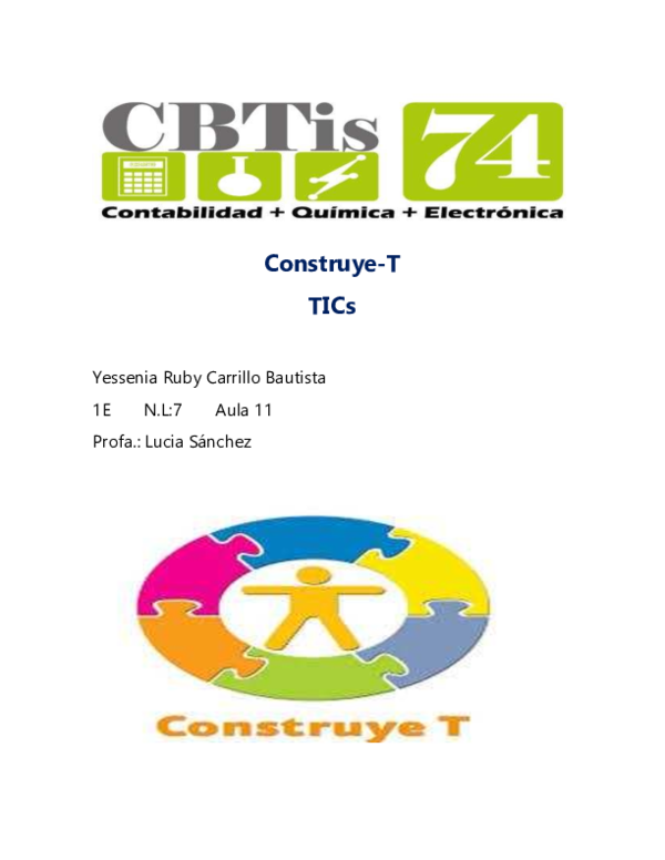 Construye T Logo Construye T | La Coordinación Sectorial De Igualdad