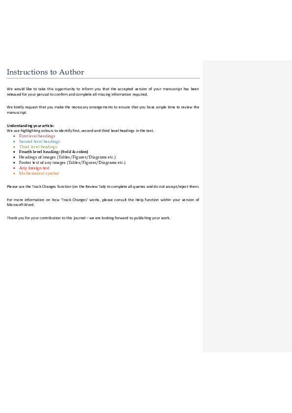 (DOC) Instructions to Author