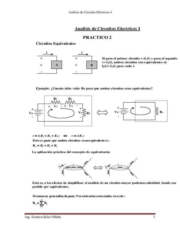 (DOC) Análisis de Circuitos Eléctricos I