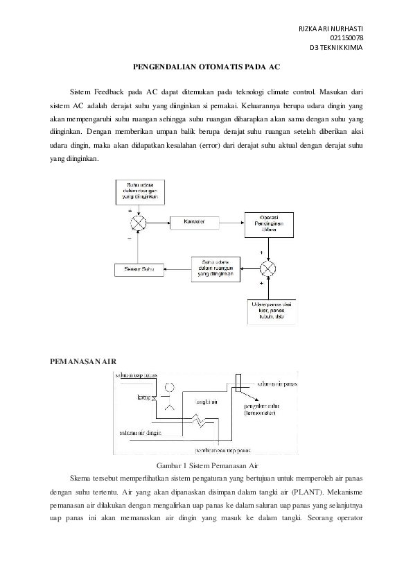 (PDF) Pengendalian Otomatis pada AC