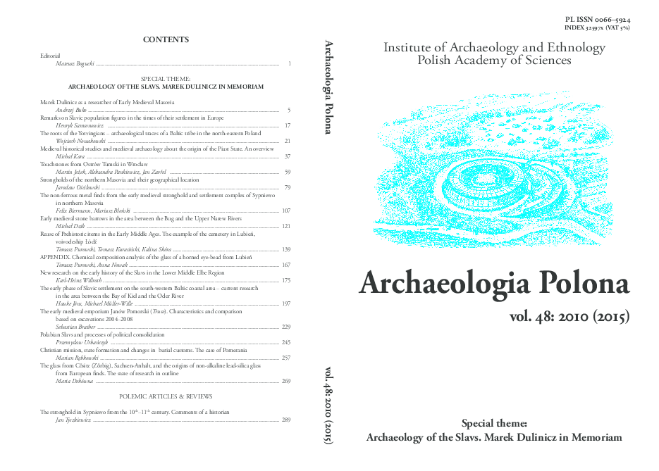 (PDF) Archaeologia Polona 48: 2010 (2015)