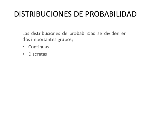 (PPT) DISTRIBUCIONES DE PROBABILIDAD