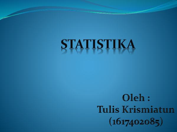 (PPT) Ppt statistika binomial normal